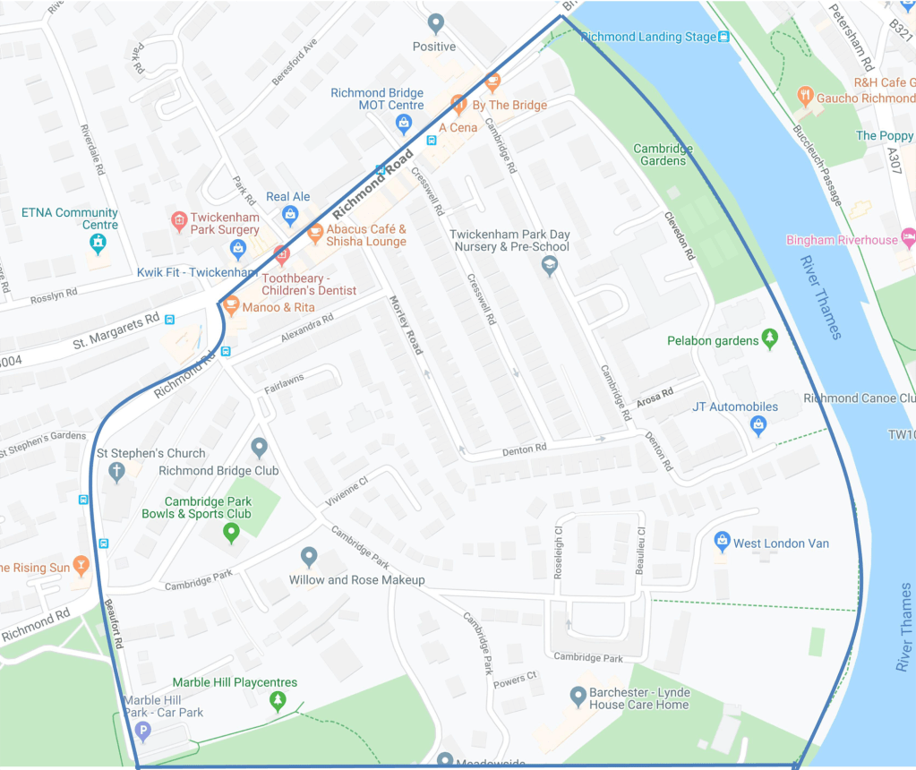 Area map – RICHMOND BRIDGE RESIDENTS ASSOCIATION